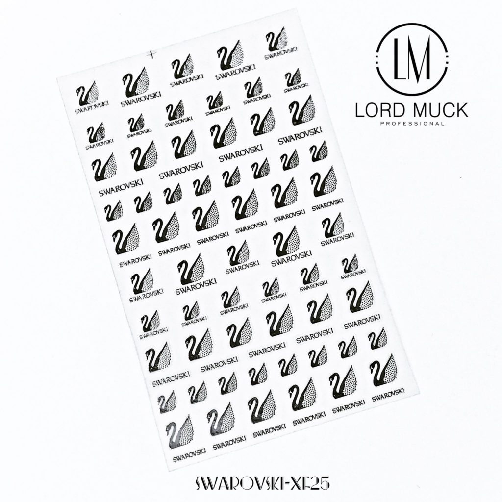 SWAROVSKI- Designer Nail Sticker #25 – LORD MUCK PROFESSIONAL